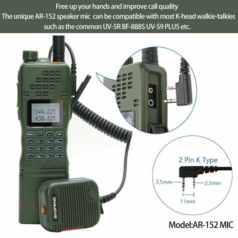 2 Kits 15W Tactial Military Ham Radios VHF UHF + Solar Charger ...
