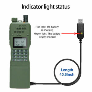 2 Kits 15W Tactial Military Ham Radios VHF UHF + Solar Charger ...
